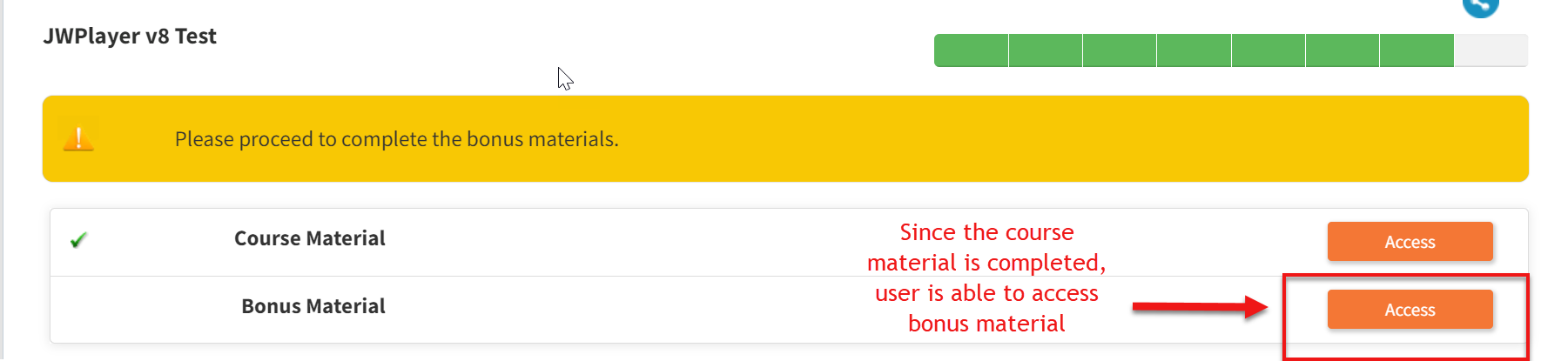 How to add bonus content to a course – Oasis LMS