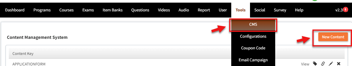 How to add images using the CMS – Oasis LMS