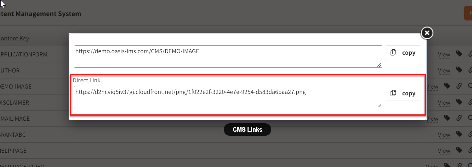 How to add images using the CMS – Oasis LMS